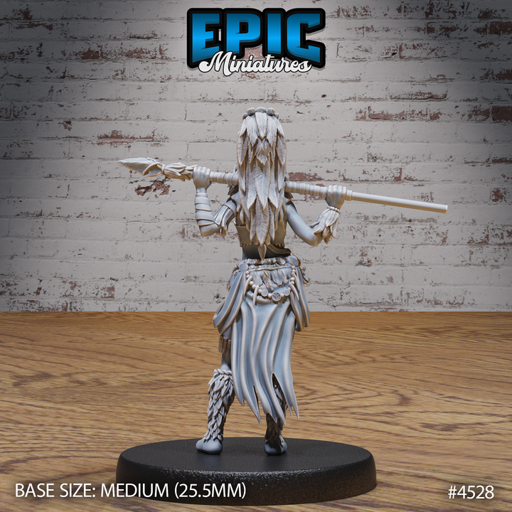 3D Printable Lion Huntress Set / Utopian Female Warrior / Humanoid ...