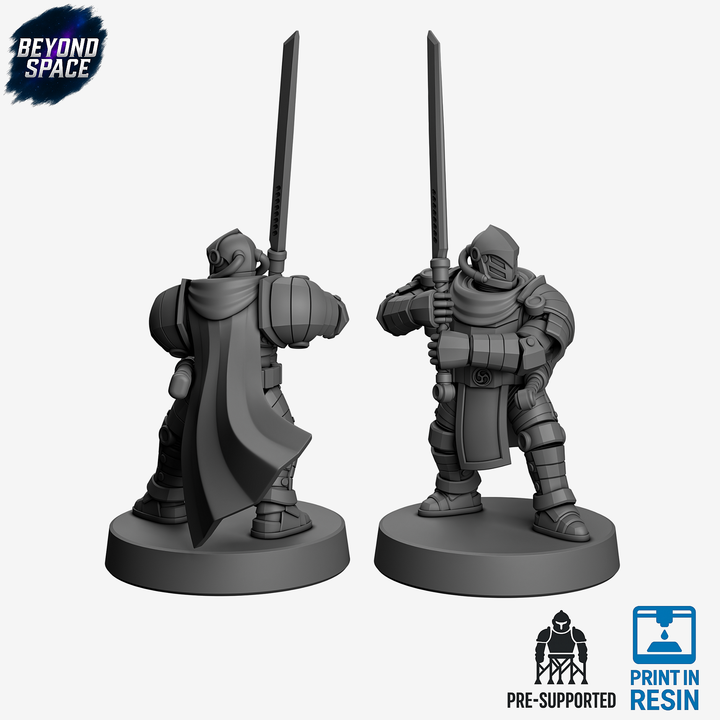 3D Printable Araashi Knight - Assault Loadout by Beyond Space Studios