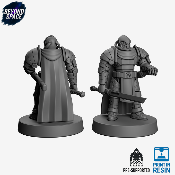 3D Printable Araashi Knight - Assault Loadout by Beyond Space Studios