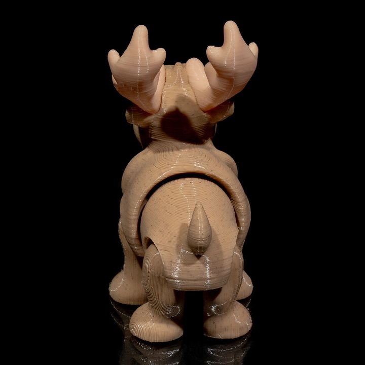 3D Printable Snow Moose by Stlflix