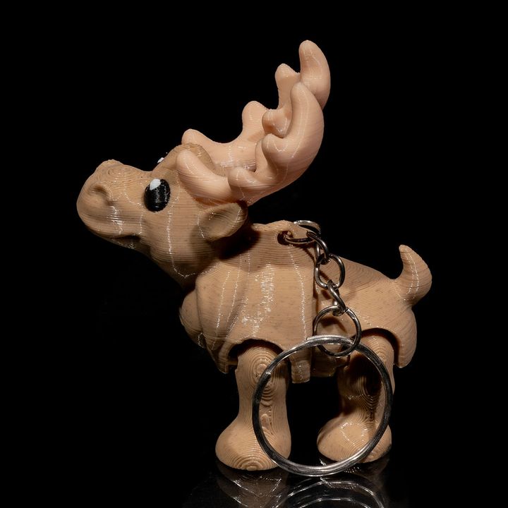 3D Printable Snow Moose by Stlflix