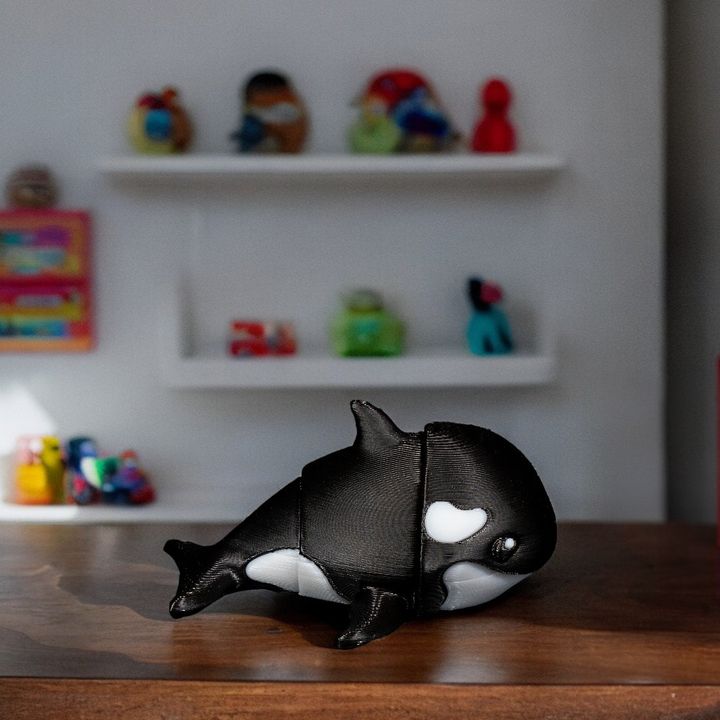 3d Printable Tiny Orca By Stlflix