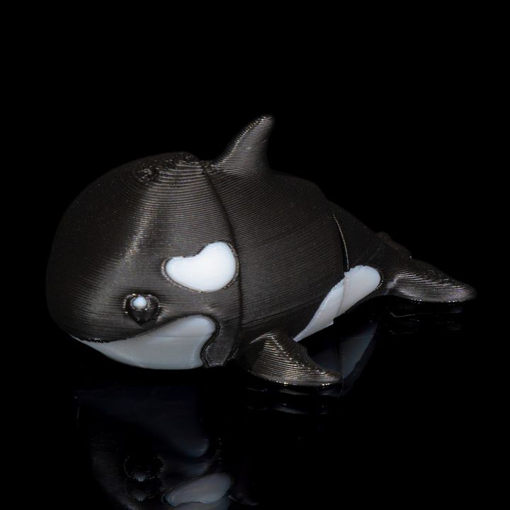 3D Printable Tiny Orca by Stlflix
