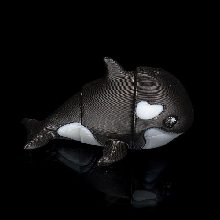 3D Printable Tiny Orca by Stlflix