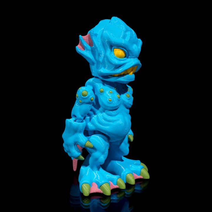 3D Printable Deep One by Stlflix