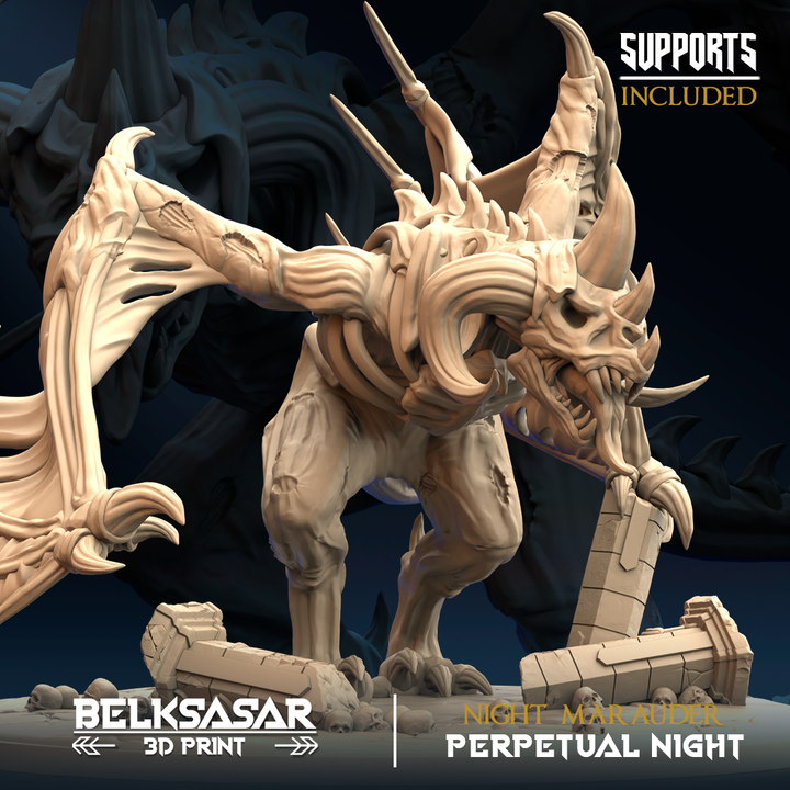 3D Printable Perpetual Night - Arcanist by Belksasar