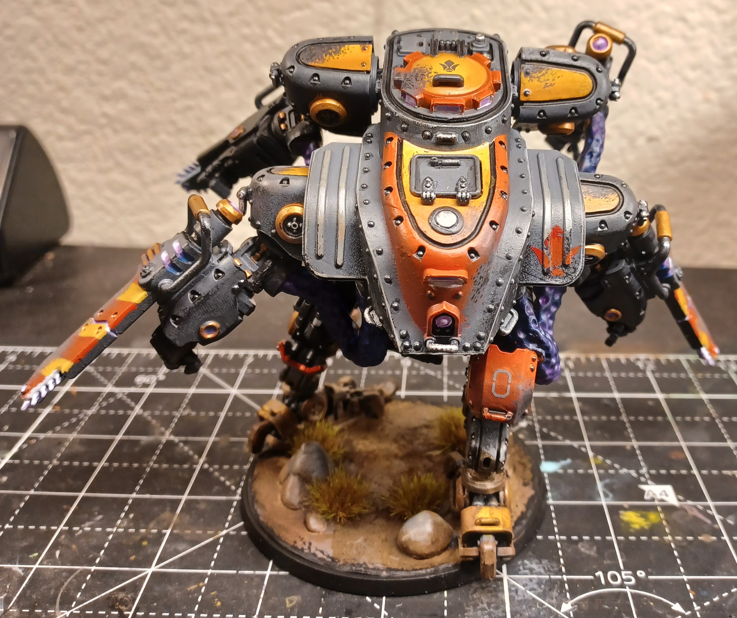 3D Printable Phaeteon Light Assault Strider by Nate Feyma