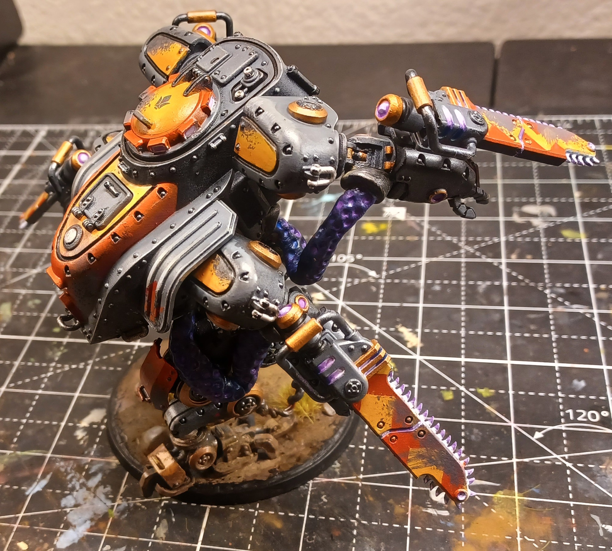 3D Printable Phaeteon Light Assault Strider by Nate Feyma