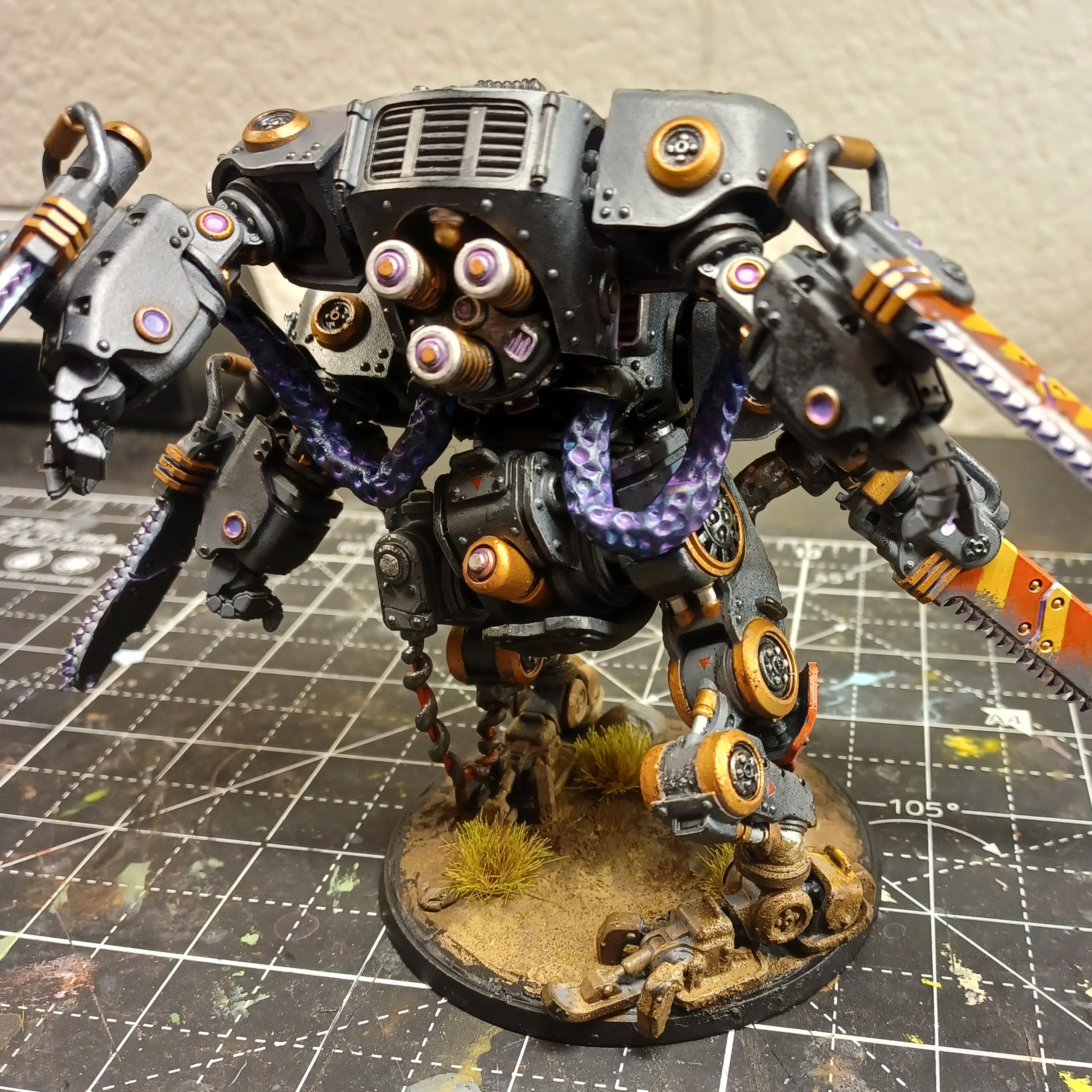 3D Printable Phaeteon Light Assault Strider by Nate Feyma