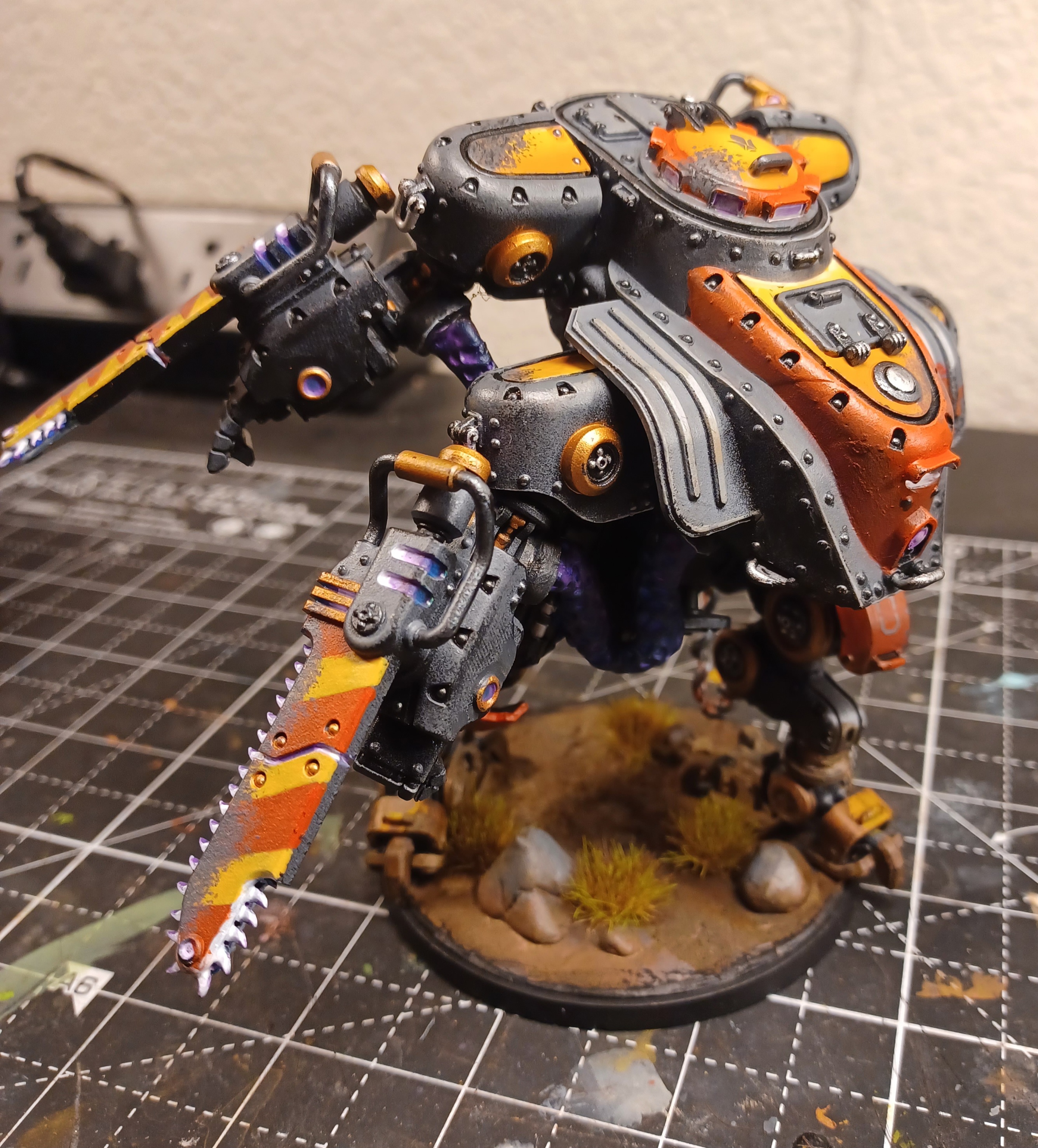 3D Printable Phaeteon Light Assault Strider by Nate Feyma