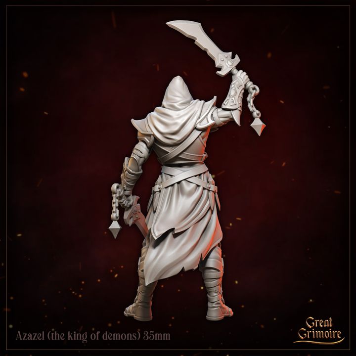 3D Printable Azazel by Great Grimoire