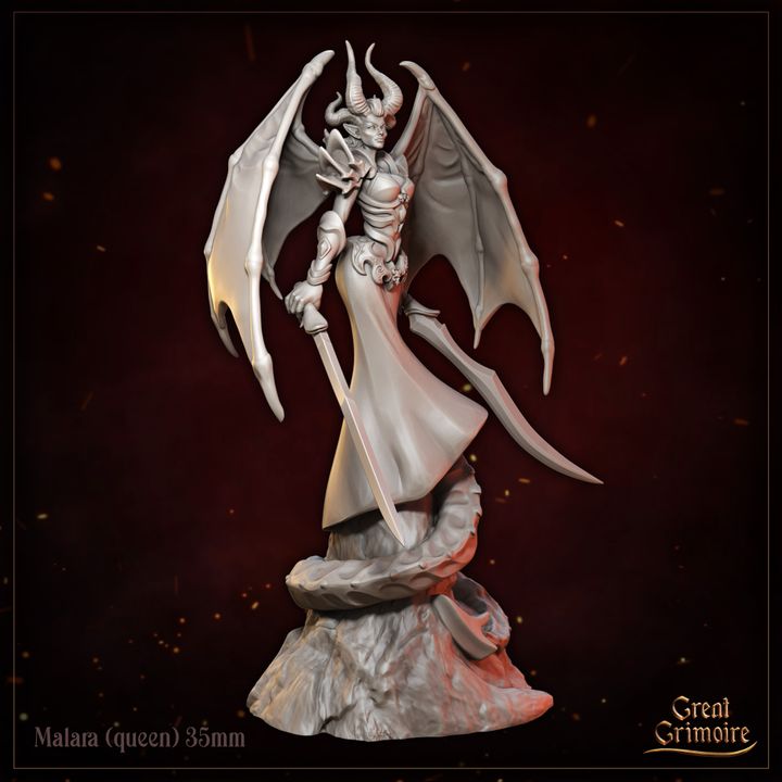 3D Printable Chained by Shadow by Great Grimoire