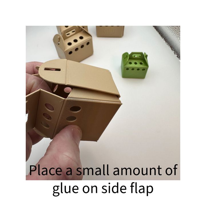 3D Printable M3D - Fantastic Animal Transport Container by Meliora3D