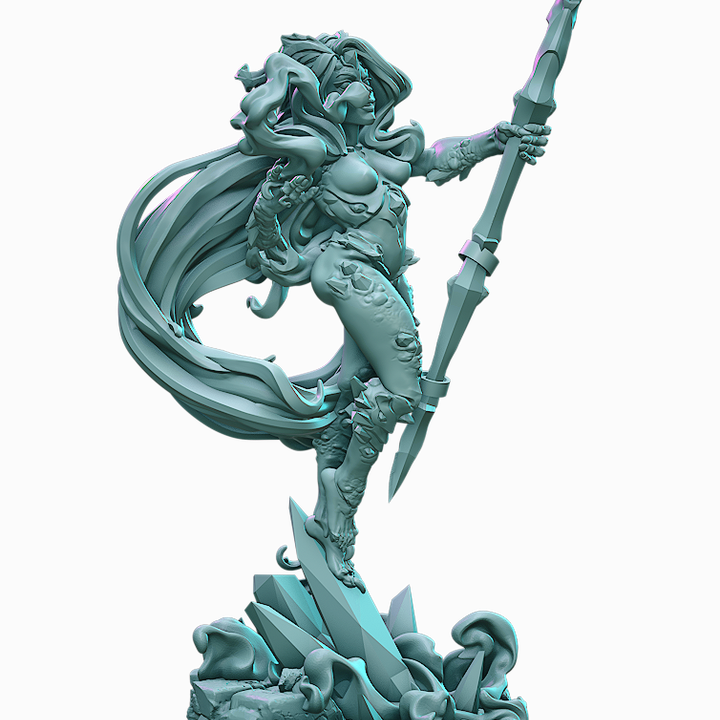 3D Printable The Ice Demon 32mm DnD5E by MEniatures