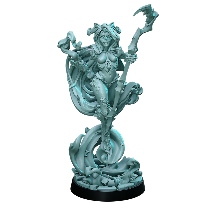 3D Printable The Ice Demon 32mm DnD5E by MEniatures