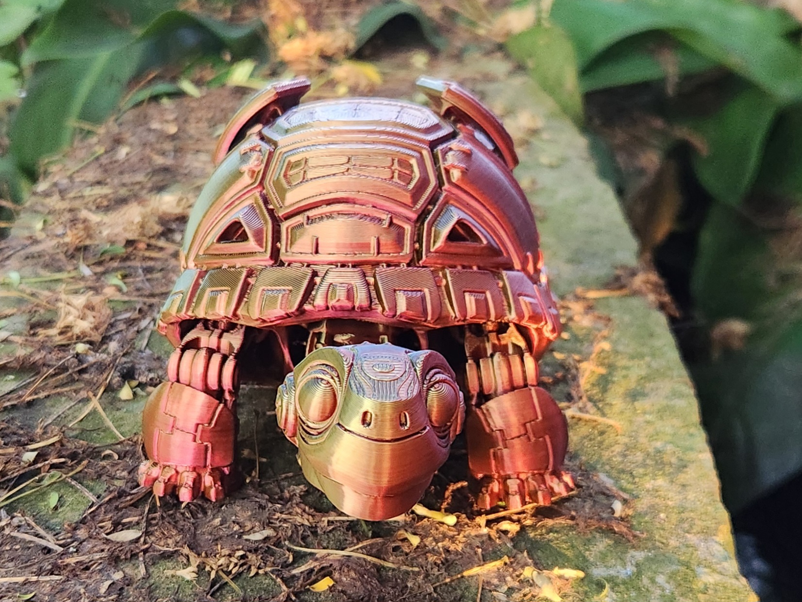 3D Printable RoboTortoise, Articulated fidget, Print-In-Place, Cute ...