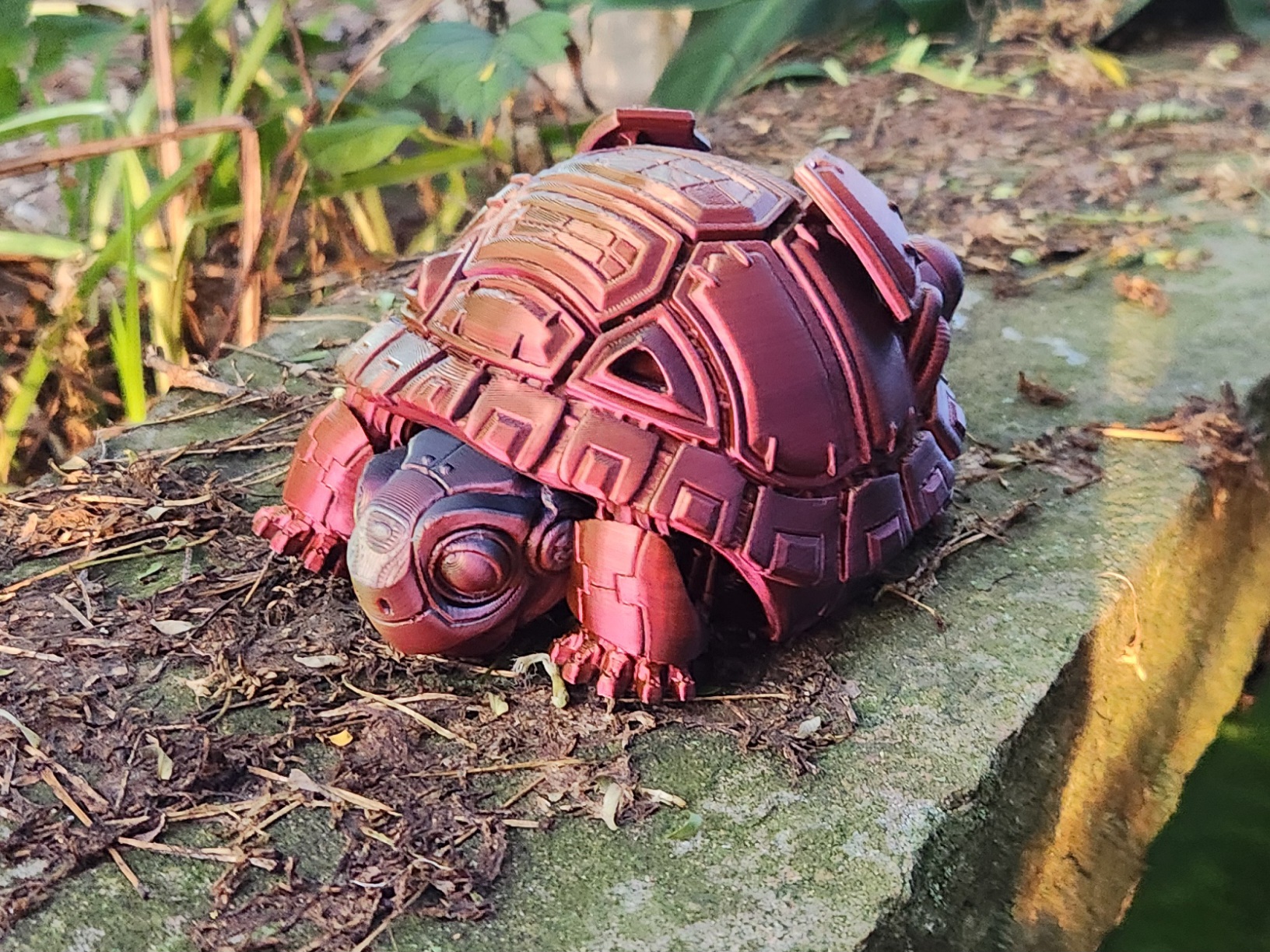 3D Printable RoboTortoise, Articulated fidget, Print-In-Place, Cute ...