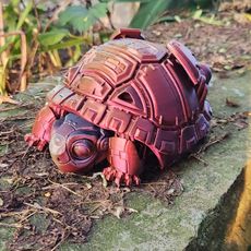 3D Printable RoboTortoise, Articulated fidget, Print-In-Place, Cute ...