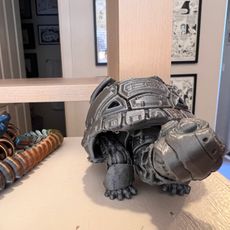 3D Printable RoboTortoise, Articulated fidget, Print-In-Place, Cute ...