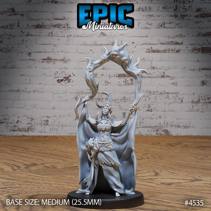 3D Printable Dragon Blood Shamaness Magic / Utopian Female Warrior ...