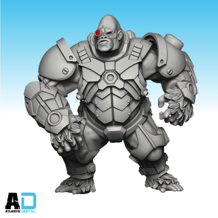 3D Printable Free Agents: Silverbacks by Wargames Atlantic