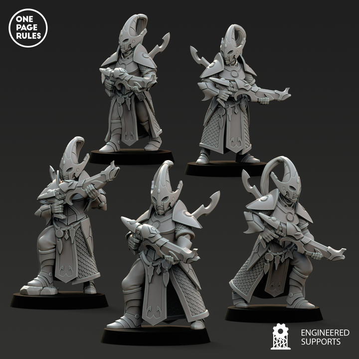 3D Printable High Elf Fleets - Release #4 by One Page Rules