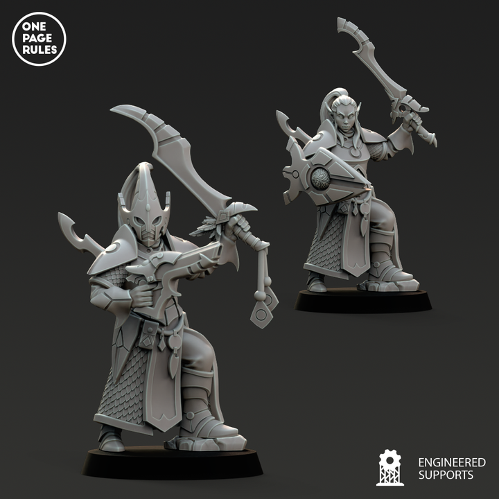 3D Printable High Elf Fleets - Release #4 by One Page Rules