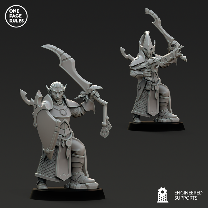 3D Printable High Elf Fleets - Release #4 by One Page Rules