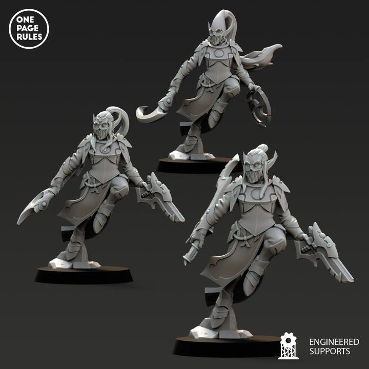 3D Printable High Elf Fleets - Release #4 by One Page Rules