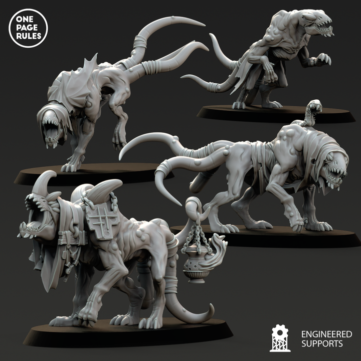 3D Printable Shadow Stalkers - Release #1 by One Page Rules