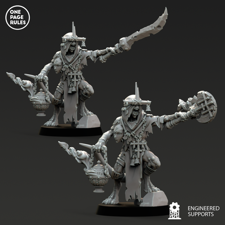 3D Printable Shadow Stalkers - Release #1 by One Page Rules