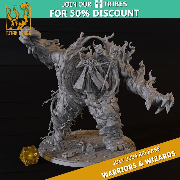 3D Printable Titan Forge Miniatures - 2024 - July - Warriors and ...
