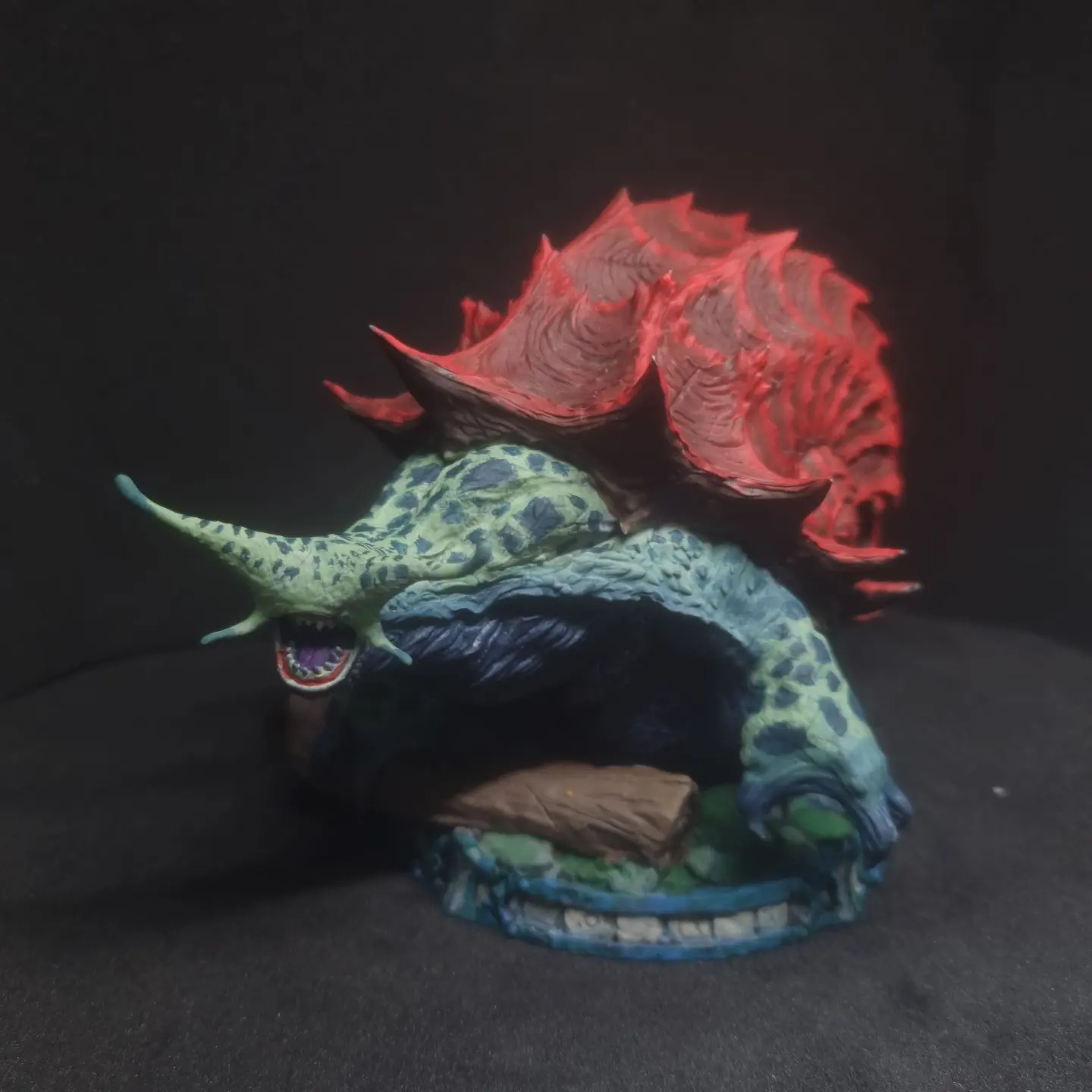 3D Printable Slug, the Snail God by Witchsong Miniatures