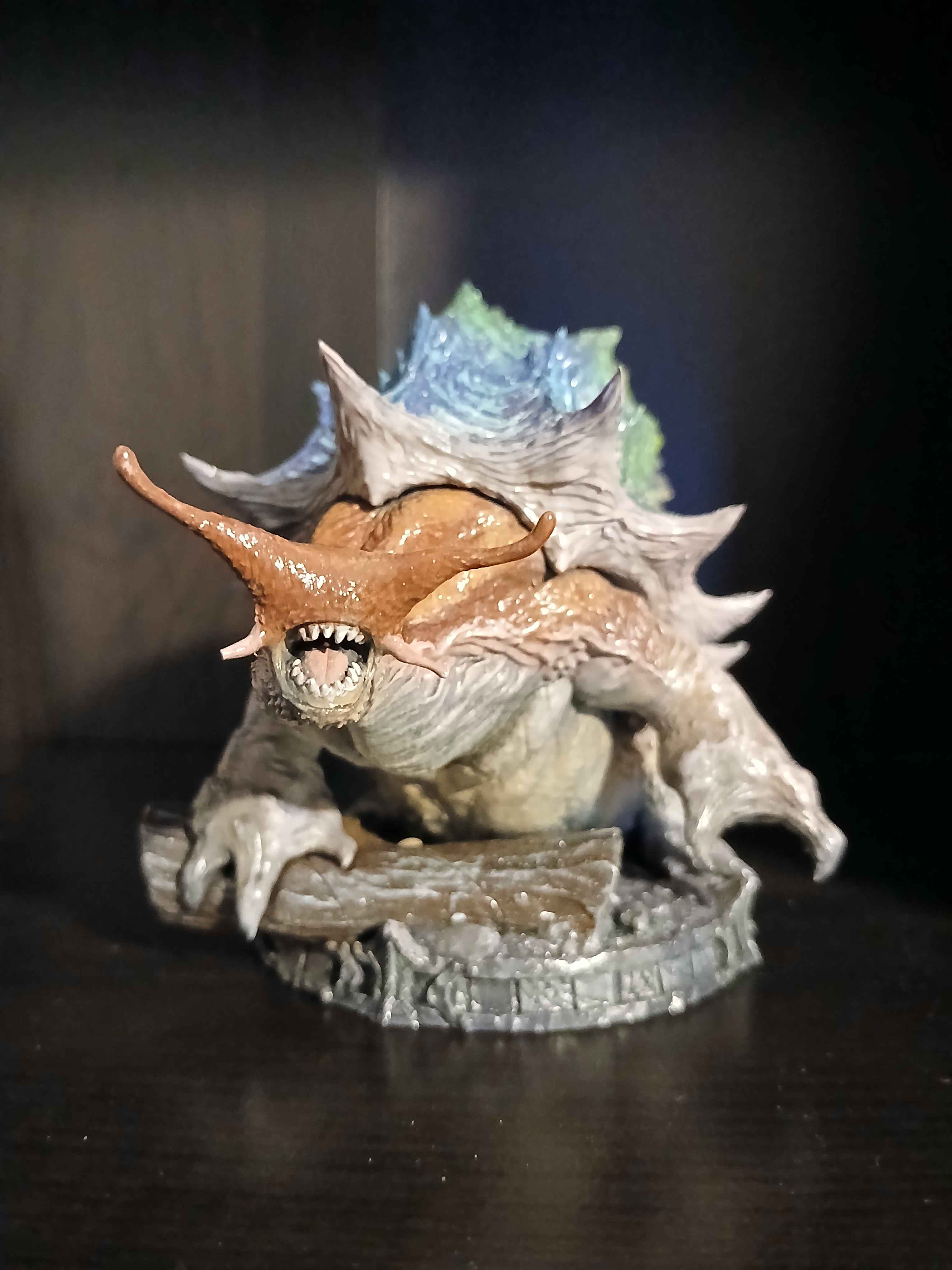 3D Printable Slug, the Snail God by Witchsong Miniatures