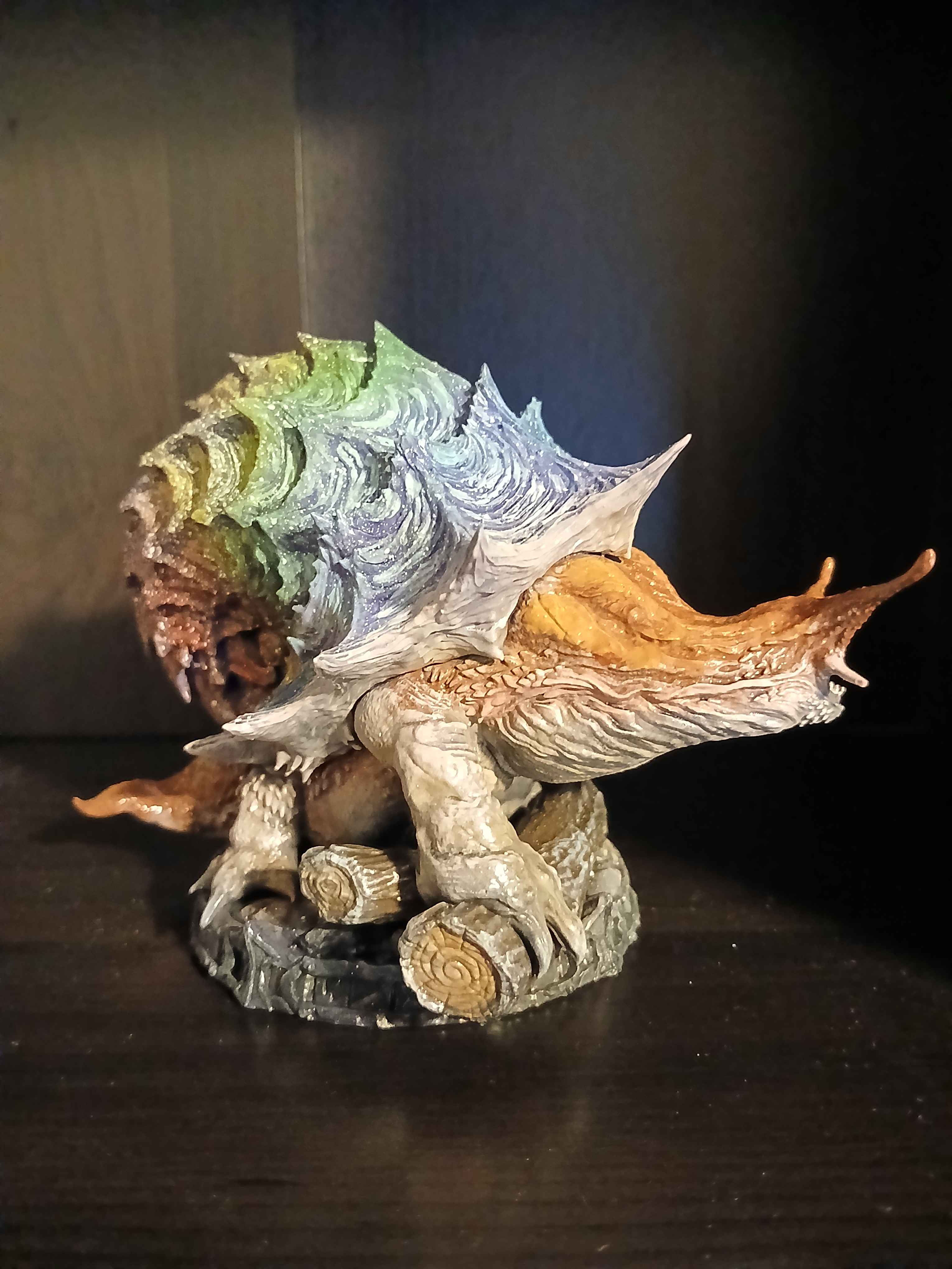 3D Printable Slug, the Snail God by Witchsong Miniatures