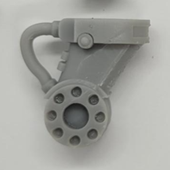 3D Printable Dominus/Tyrant compatible Weapon end caps by Watcorp Designs