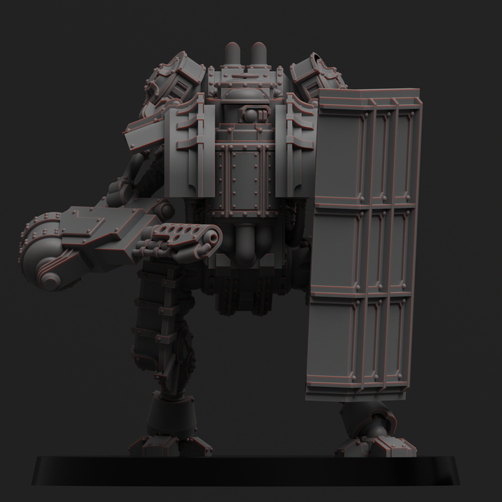 3D Printable Auxilia - Percival Combat Suit by DivergingRealm