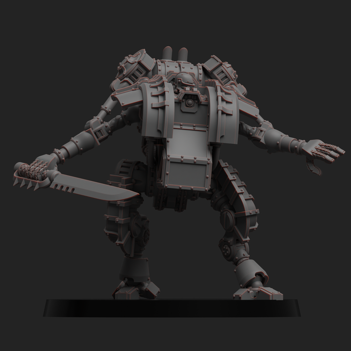 3D Printable Auxilia - Percival Combat Suit by DivergingRealm