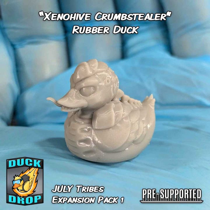 3D Printable Xenohive Crumbstealer Rubber Duck - Space Bug Proxy by ...