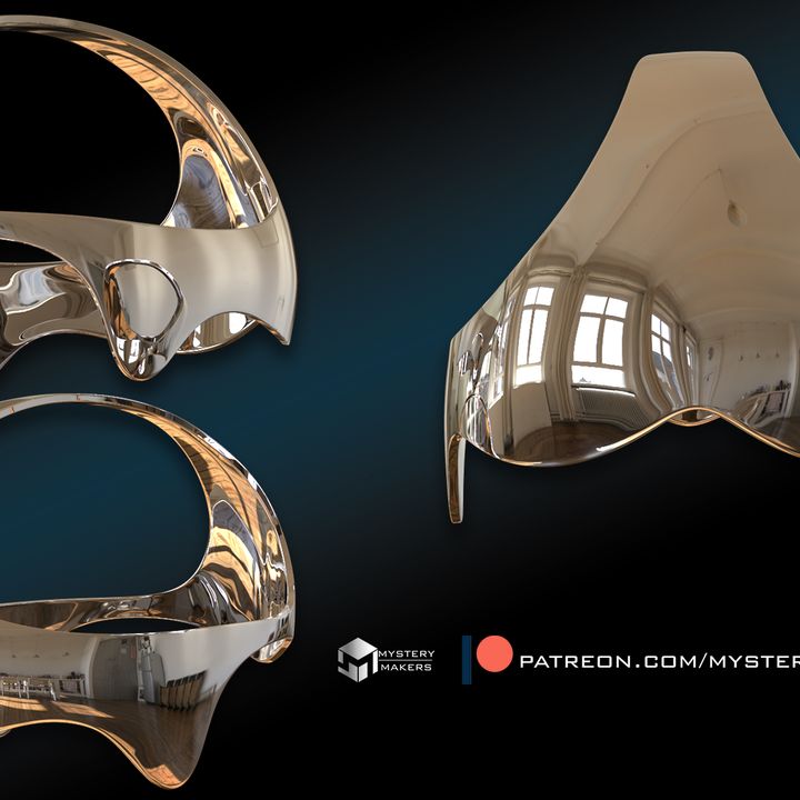 3D Printable 3 body problem VR helmet by Marko Makaj