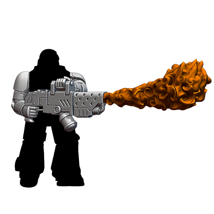 3D Printable Flamer Kit by Cyberbrush