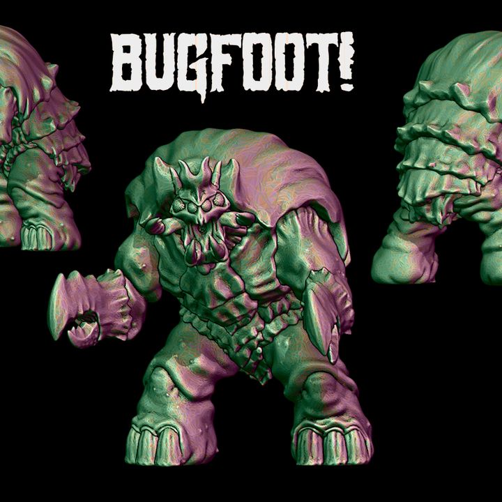 3D Printable Bugfoot! by Red Nebular