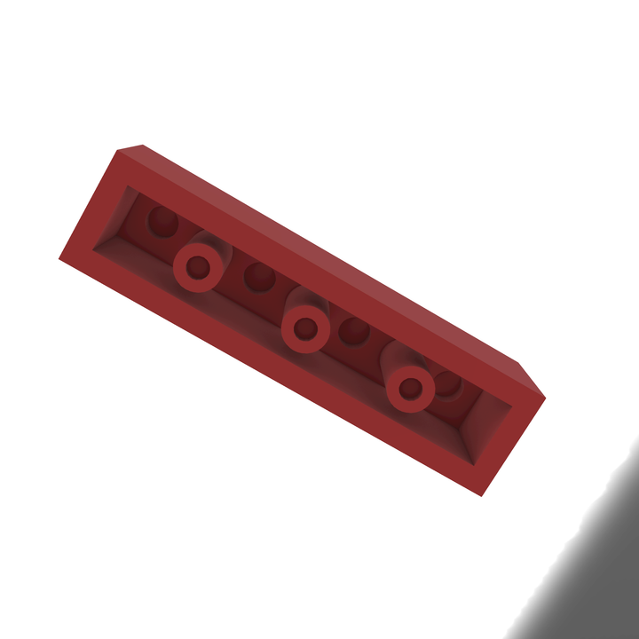 3D Printable LEGO Brick 1X4 by VLAD-MARIUS