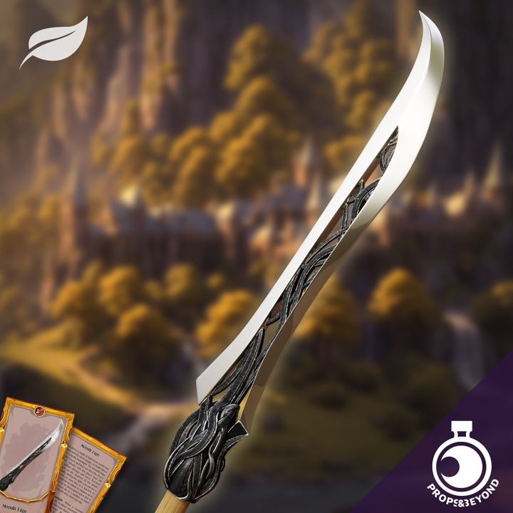 3D Printable Elven Glaive by Props&Beyond