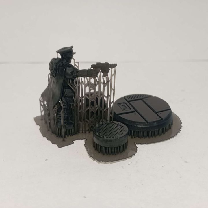 3D Printable GHD Tank Commander George "Whizbang" Dillon by dakkadakka ...