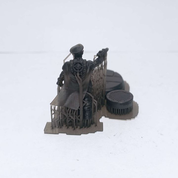 3D Printable GHD Tank Commander George "Whizbang" Dillon by dakkadakka ...