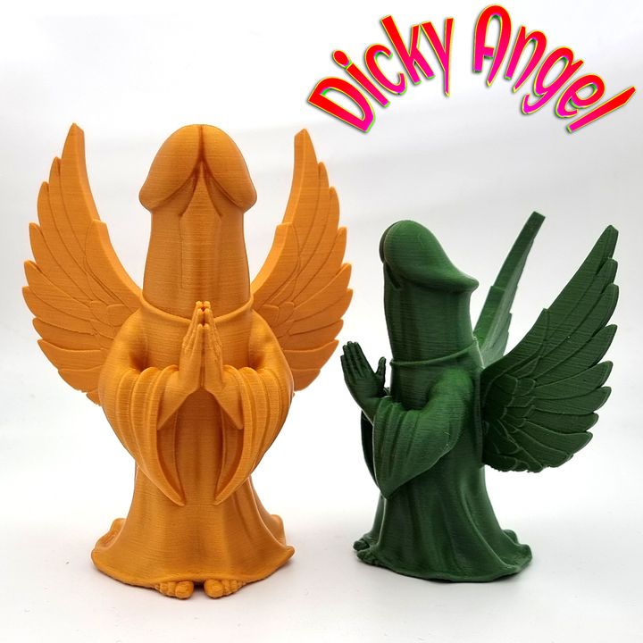 3D Printable Dicky Angel by iradj3d