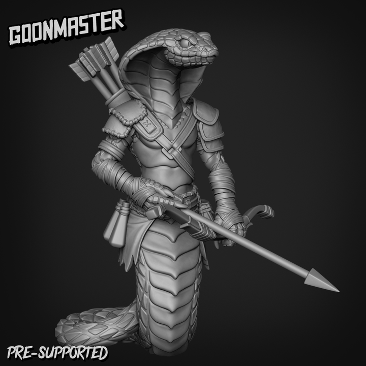 3D Printable Snake Archer 1 by Goon Master