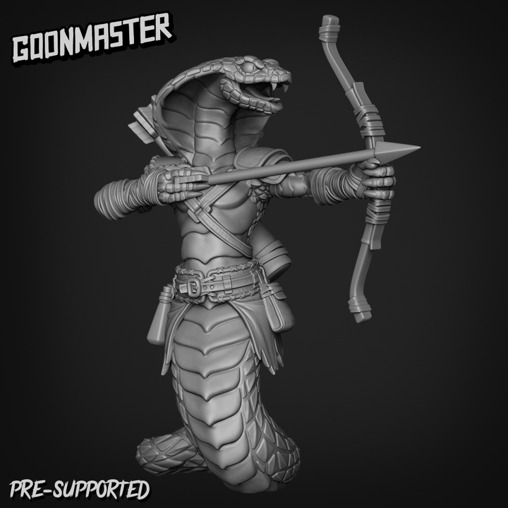 3D Printable Snake Archer 2 by Goon Master