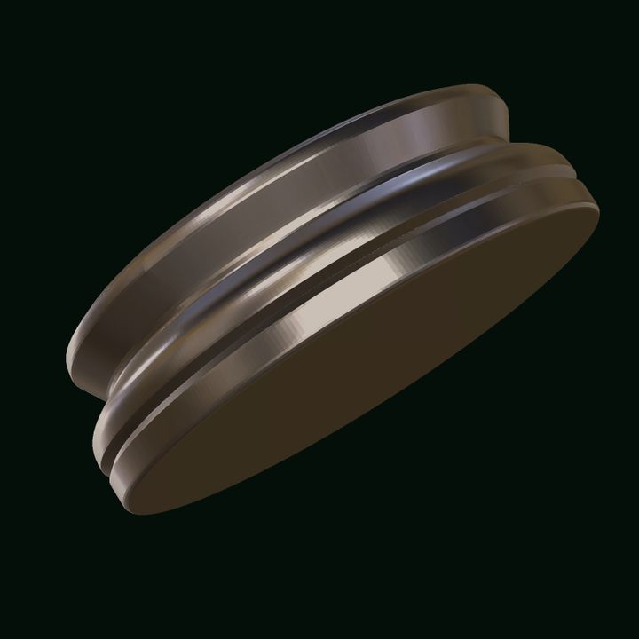 3D Printable Cylindrical podium base by david martin